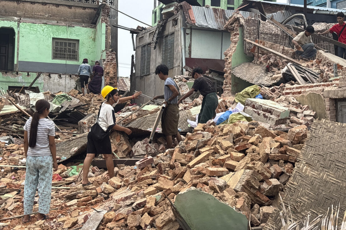 Rescue efforts from Myanmar’s deadly earthquake wind down as death toll ...